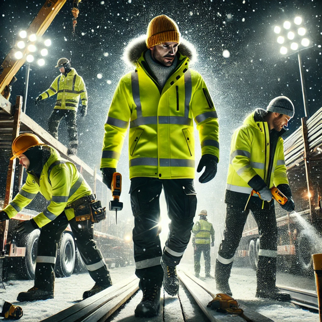 Premium Insulated Workwear for Construction Site Workers – High ...