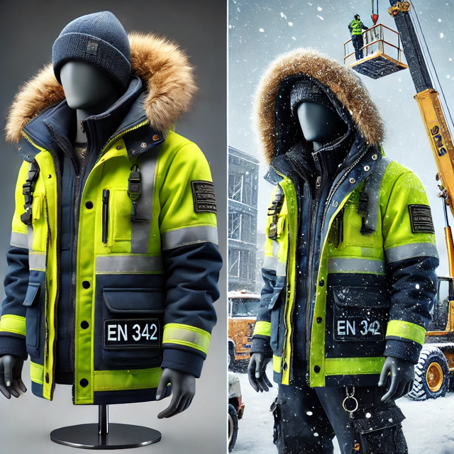 Alpha Winter HV Jackets: High-Visibility Insulated Workwear for Outdoor ...
