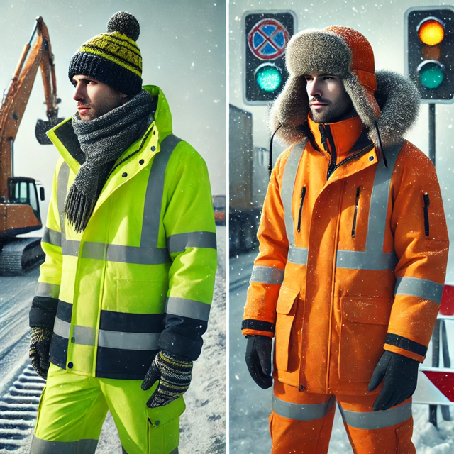 Winter Workwear for Road Maintenance Workers: High-Visibility and ...