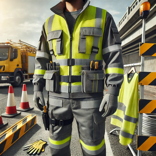 High-Visibility Safety Vests for the Roadwork and Transport Sector in ...