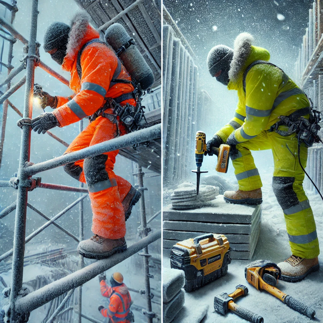 Winter PPE for Construction Workers – Layered Safety for Harsh Outdoor ...