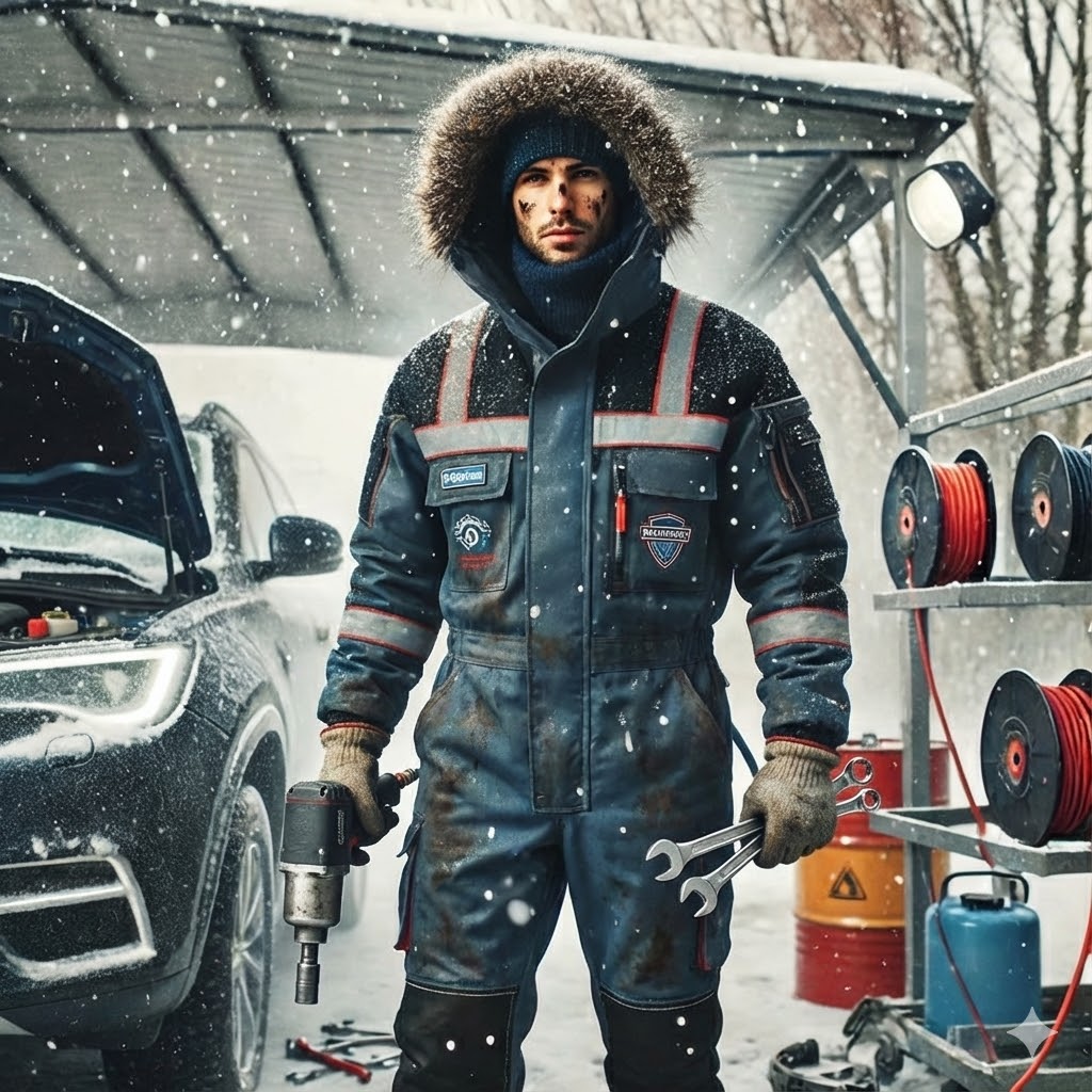 Cheap Winter Workwear for Mechanics: Urgent Jackets and Gloves ...