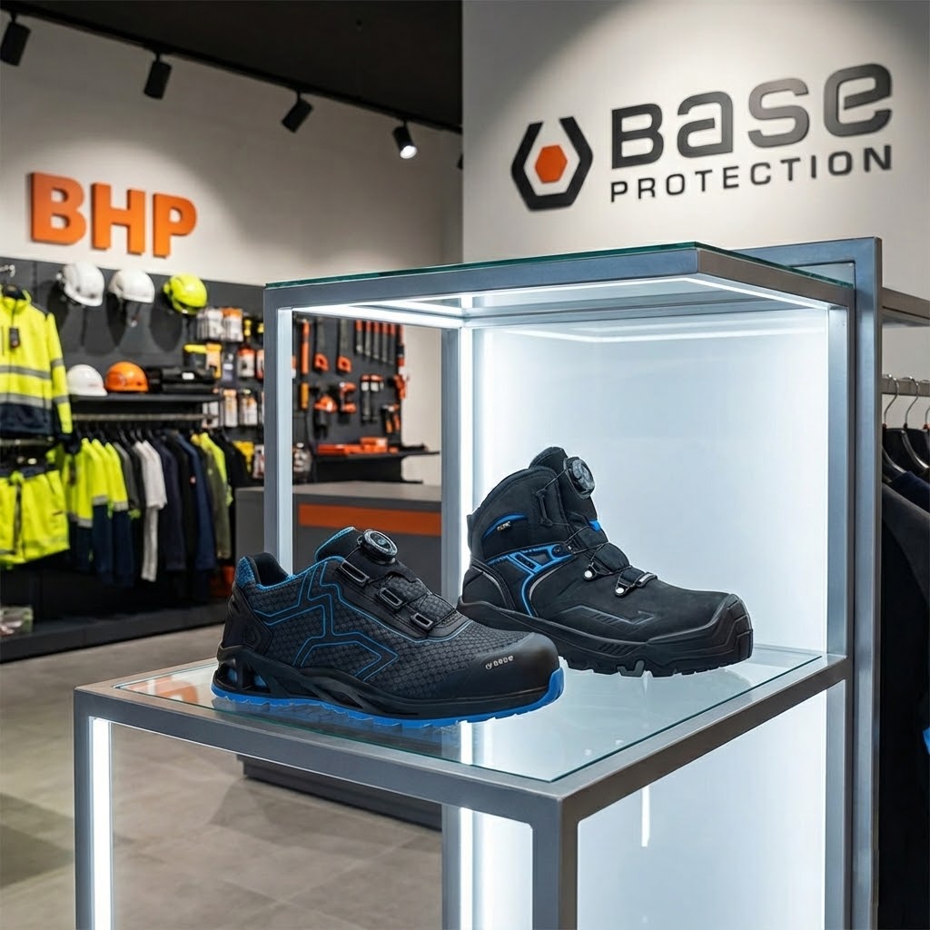 Base Protection S1P – lekkie buty robocze dla wymagających użytkowników